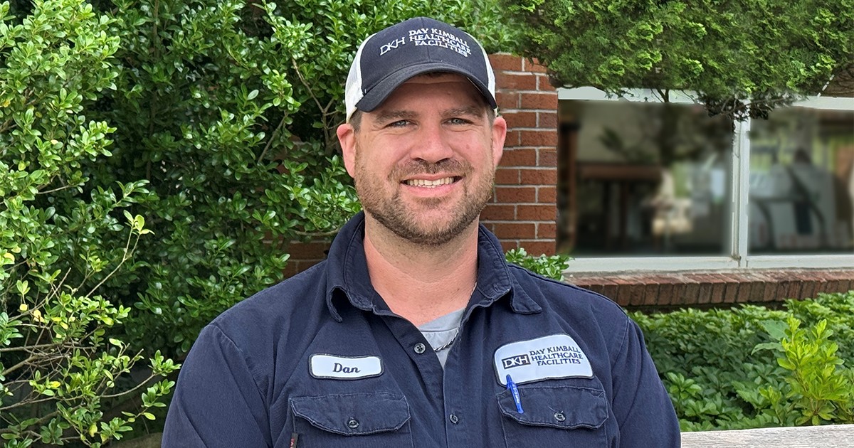 Day Kimball Health Names Dan Murray Employee of the Month for June