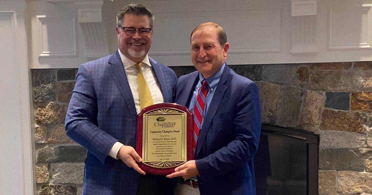 Dr. Michael Baum Honored with 2023 Community Champion Award from ...